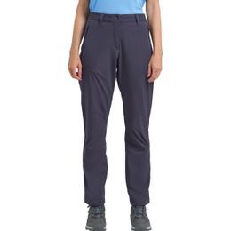 Jack Wolfskin Damen Trekkinghose "HIKING ALPINE PANTS W", grau, Gr. 40, Oberstoff: 87% POLYESTER, 13% ELASTHAN; Kontrastmaterial 1: 86% POLYAMID, 14%