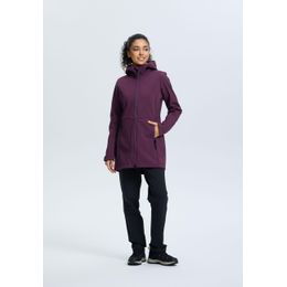 Icepeak Damen Outdoorjacke "Icepeak Softshell jacke Alamosa"lavendel, Gr. 44, 100% Polyester, Jacken
