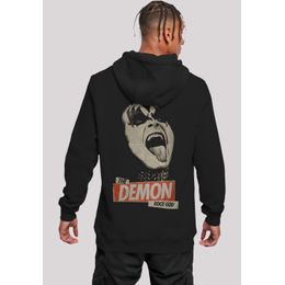 F4NT4STIC Herren Kapuzenpullover "Kiss Demon Rock", schwarz, Gr. XL, Obermaterial: 65% Baumwolle, 35% Polyester, Pullover, Premium Qualit&auml;t