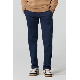 MEYER Herren Chinos "Bonn", blau, Gr. 106, unifarben, 70% Baumwolle, 24% Lyocell, 4% Polyester, 2% Elasthan, Hosen, temperaturausgleichend,