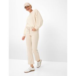 Damen 5-Pocket-Hose "Style LAURA KICK"cream, Gr. 42, RAPHAELA BY Brax, Denim/Jeans, 55% Lyocell, 42% Baumwolle, 3% Elasthan, Hosen