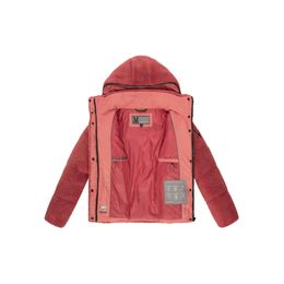 Marikoo Damen Winterjacke "Kaguraa", rot, Gr. M, Obermaterial: 100% Polyester; Innenseite: 100% Polyester; Futter: 100% Polyester; Wattierung: 100%