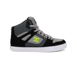 DC Shoes Herren Sneaker "Pure High-Top", Gr. 6,5, schwarz, Obermaterial: Leder / Futter: Textil / Au&szlig;ensohle: Gummi., Schuhe