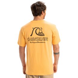 Quiksilver Herren T-Shirt "Evo Original"chamois, Gr. S, Obermaterial: 100% Baumwolle., Shirts