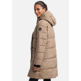 Marikoo Damen Winterjacke "Kaituu XVI", grau, Gr. 4XL, Obermaterial: 100% Polyester; Innenseite: 100% Polyester; Futter: 100% Polyester; Wattierung: