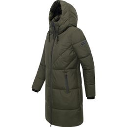 Navahoo Damen Steppmantel "K&auml;ltekuschel XIV"olivgr&uuml;n, Gr. XXL, Obermaterial: 100% Polyester. Innenfutter: 100% Polyester. Wattierung: 100% Polyester.
