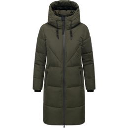 Navahoo Damen Steppmantel "K&auml;ltekuschel XIV"olivgr&uuml;n, Gr. XS, Obermaterial: 100% Polyester. Innenfutter: 100% Polyester. Wattierung: 100% Polyester.