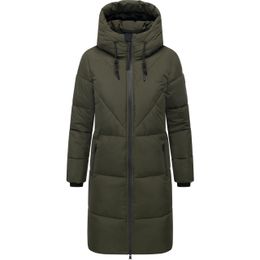 Navahoo Damen Steppmantel "K&auml;ltekuschel XIV"olivgr&uuml;n, Gr. 5XL, Obermaterial: 100% Polyester. Innenfutter: 100% Polyester. Wattierung: 100% Polyester.