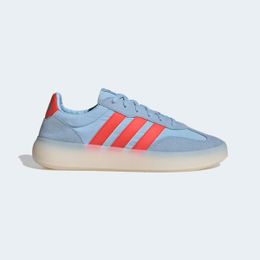 Herren Sneaker "BARREDA DECODE", adidas Sportswear, Gr. 40,5clear sky, bright rot, core wei&szlig;, Leder, Textil, Schuhe, inspiriert vom Design des adidas