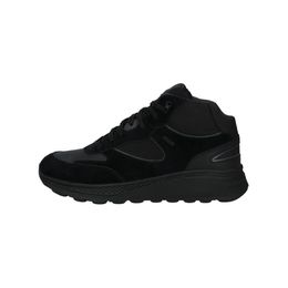 Geox Herren Sneaker "Geox Sneaker Leder/Textil", Gr. 40, schwarz, Leder, Textil, Schuhe