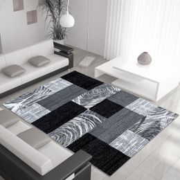 Teppich, B:160cm H:9mm L:230cm, schwarz, Ayyildiz Teppiche, Kunstfaser, Wohnzimmer, Teppiche, "Parma 9220, auch als L&auml;ufer erh&auml;ltlich", L&auml;ufer,