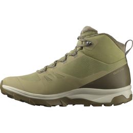 Salomon Damen Winterstiefel "OUTSNAP CSWP", Gr. 47, braun, Synthetik, Textil, Schuhe, Winterschuhe, Winterboots, Snowboots, wasserdicht