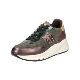 Nero Giardini Damen Sneaker "Nero Giardini Sneaker Leder/Textil", Gr. 40bordeaux, Leder, Textil, Schuhe