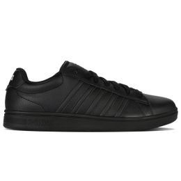 K-Swiss Herren Sneaker "COURT TIEBREAK II", Gr. 41, schwarz, Leder, Schuhe