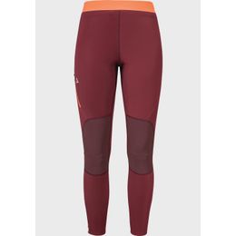 Sch&ouml;ffel SCH&Ouml;FFEL Damen Outdoorhose "Tights Tristkopf L", rot, Gr. 44, Oberstoff : 85% Nylon 15% Elasthan, Hosen