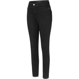 MAC Damen Skinny-fit-Jeans "DREAM SKINNY"schwarz, schwarz, Gr. 36, unifarben, Denim/Jeans, Obermaterial: 90% Baumwolle, 7% Elastomultiester, 3%