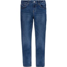 LEVI'S KIDS Kinder Stretch-Jeans "LVB 512 SLIM TAPER JEANS"melbourne, Gr. 16, Denim/Jeans, Obermaterial: 60% Baumwolle, 25% Polyester, 14% Polyamid,