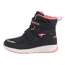 Kangaroos Damen Winterstiefel "KP-Nala V Roostex", Gr. 32, schwarz, Synthetik, Textil, Schuhe, Snowboots, Winterboots, Winterschuhe, wasserdicht mit