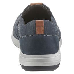 Josef Seibel Herren Slipper "Enrico 04", Gr. 44, blau, Nubukleder, Schuhe, Komfortschuh, Schlupfschuh mit dezenten Kontrastdetails