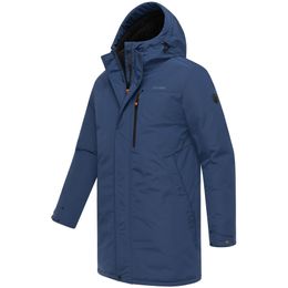 STONE HARBOUR Herren Wintermantel "Phinoo XX", blau, Gr. XL, Obermaterial: 100% Polyester. Innenfutter: 100% Polyester. Wattierung: 100% Polyester.