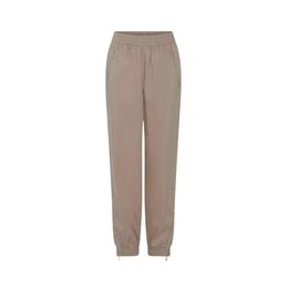 Chinohose "Girlfriend Collective trousers Summit", Damen, Gr. XXL, Normalgr&ouml;&szlig;en, silber mink, Obermaterial: 100% Polyester, Girlfriend Collective, Hosen Chinohose