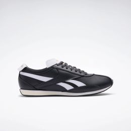 Reebok CLASSIC Damen Sneaker "R400", Gr. 41washed schwarz, washed schwarz, chalk, Leder, Synthetik, Schuhe