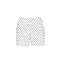 JOOP! JOOP Damen Schlafshorts "Cosy", Gr. 42, wei&szlig;, Jersey, Obermaterial: 95% Baumwolle, 5% Elasthan, gemustert, Hosen, mit Cornflower-Allovermuster,
