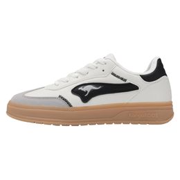 Kangaroos Damen Sneaker "K-GW HEAVEN OG", Gr. 42, schwarz-wei&szlig;, Synthetik, Schuhe
