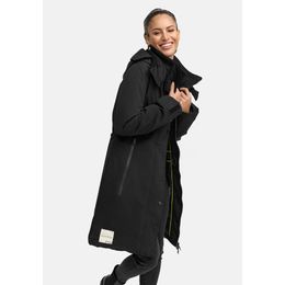 Marikoo Damen Winterjacke "Anoukaa"schwarz, Gr. L, Obermaterial: 100% Polyester; Futter: 100% Polyester; Wattierung: 100% Polyester; &Auml;rmelfutter: