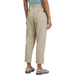 Jack Wolfskin Damen Outdoorhose "TIHAMA 7 8 PANTS W", grau, Gr. 42, Oberstoff: 100% POLYAMID; Futter 1:00% POLYESTER, Hosen