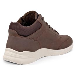 Ecco Herren Sneaker "IRVING MID-CUT", Gr. 46dunkelbraun, Nubukleder, Textil, unifarben, Schuhe, Winterboots, High Top Sneaker, Stiefelette mit