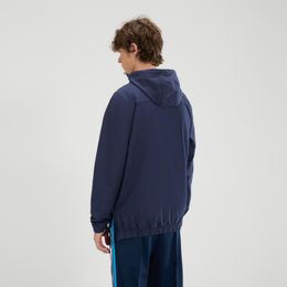 Ellesse Herren Windbreaker, blau, Gr. S, Obermaterial: 100% Baumwolle, Jacken, leichtes Material, auch in gro&szlig;en Gr&ouml;&szlig;en