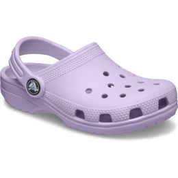 Crocs Kinder Clog "Classic K", Gr. 36, lila, Croslite , unifarben, Schuhe, Sommerschuh, Hausschuh, Badeschuh mit schwenkbarem Fersenriemchen