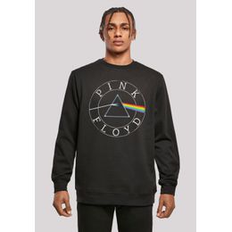 F4NT4STIC Herren Kapuzenpullover "Pink Floyd Prisma Circle Logo Rock Band", schwarz, Gr. M, Obermaterial: 50% Baumwolle, 50% Polyester, Pullover,