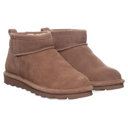 Bearpaw Damen Winterboots "SHORTY", Gr. 37, braun, Veloursleder, Schuhe, Winterstiefel, Schlupfstiefel mit herausnehmbarer Innensohle