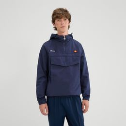 Ellesse Herren Windbreaker, blau, Gr. XL, Obermaterial: 100% Baumwolle, Jacken, leichtes Material, auch in gro&szlig;en Gr&ouml;&szlig;en