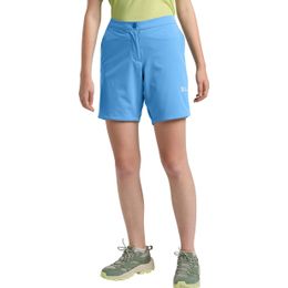 Jack Wolfskin Damen Shorts "HIKING ALPINE SHORT W", blau, Gr. 42, Oberstoff: 87% POLYESTER, 13% ELASTHAN; Futter 1:00% POLYESTER, Hosen