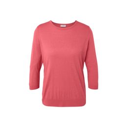 Tchibo - Feinstrickpullover mit Seide - Damen - Gr. XL - koralle