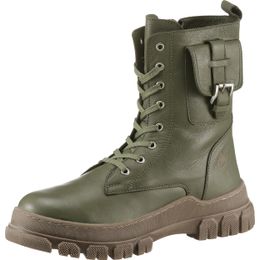 Andrea Conti Damen Schn&uuml;rstiefelette oliv Gr&ouml;&szlig;e 39