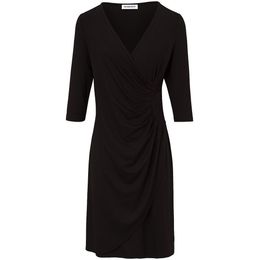 Peter Hahn - Jersey-Kleid mit 3/4-Arm, schwarz, Gr. 40 / M