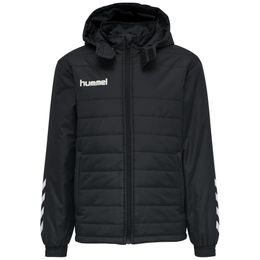 Hummel Jacke 'Bench' Jungen Gr&ouml;&szlig;e 152 schwarz / wei&szlig;