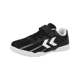 Hummel Sportschuh 'Root Elite' Jungen Gr&ouml;&szlig;e 28 schwarz / wei&szlig;