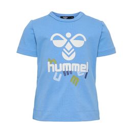 Hummel Shirt Jungen Gr&ouml;&szlig;e 98 blau / dunkelblau / gelb / wei&szlig;