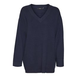 V&eacute;ro Moda Vero Moda Pullover 'Gold' Damen Gr&ouml;&szlig;e M navy