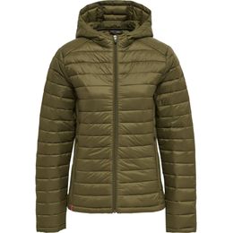 Hummel Jacke Damen Gr&ouml;&szlig;e M oliv Winterjacke