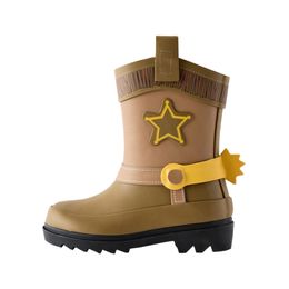 next Gummistiefel Jungen Gr&ouml;&szlig;e 21.5 braun / gelb