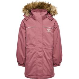 Hummel Outdoorjacke Jungen Gr&ouml;&szlig;e 146 braun / altrosa / wei&szlig;