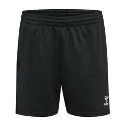 Hummel Sportshorts 'Essential' Jungen Gr&ouml;&szlig;e 140 schwarz / wei&szlig;
