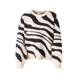 B.Young Pullover 'BXMINYA' Damen Gr&ouml;&szlig;e XL beige / schwarz