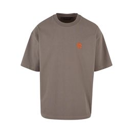Prohibited T-Shirt Damen Gr&ouml;&szlig;e XS schlammfarben / orange / schwarz / offwhite